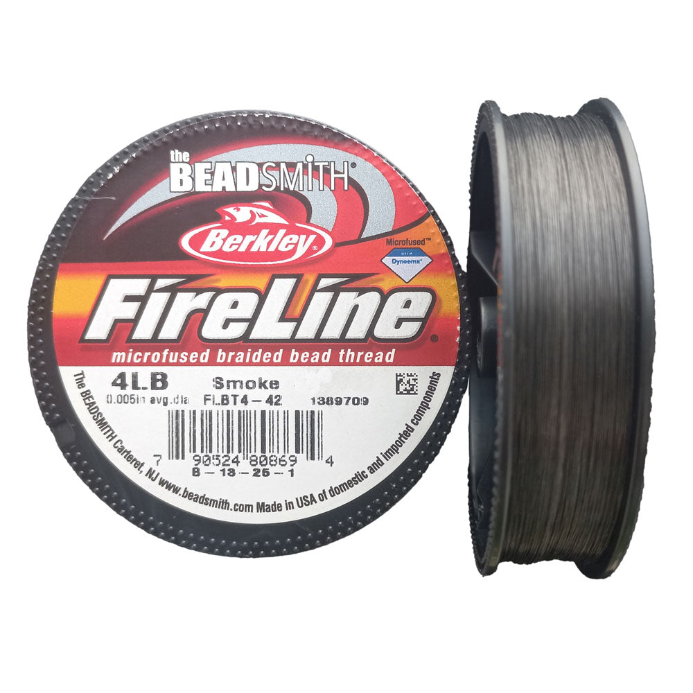 Fireline Microfused Braided Bead Thread, 4LB Test - 0.12mm Thickness,