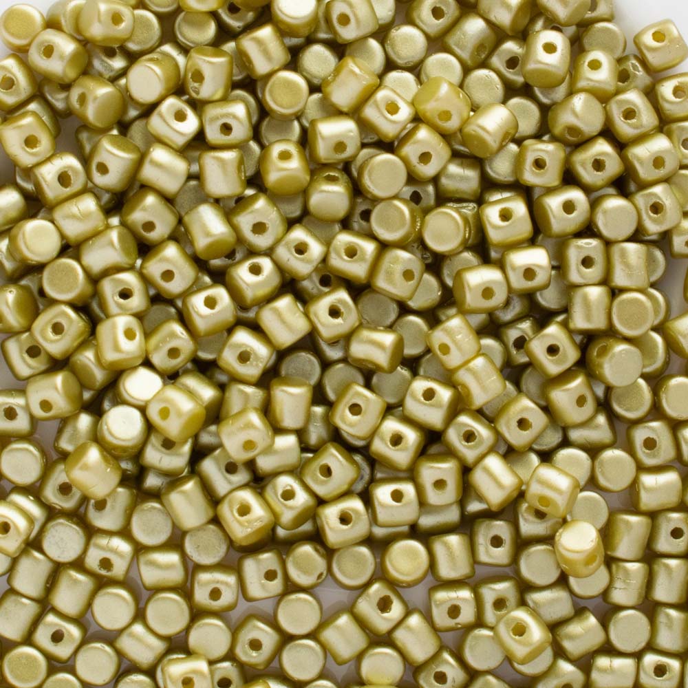 Les Perles Par Puca - Minos Par Puca 3x2.5mm, Pastel Lime